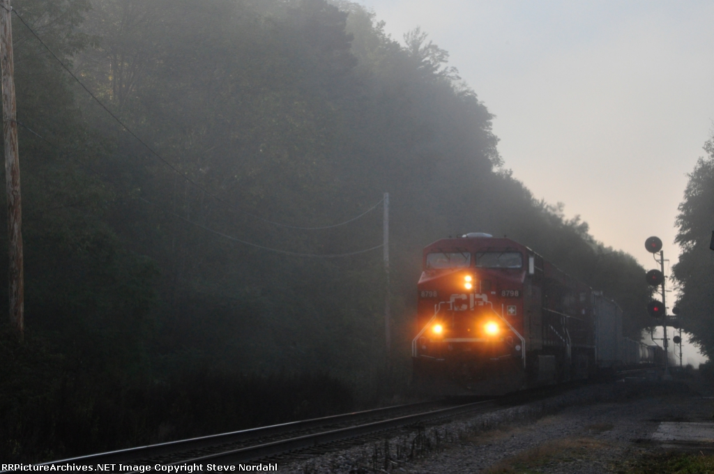 CP-257/39Z arrival at La Plume, Pa.